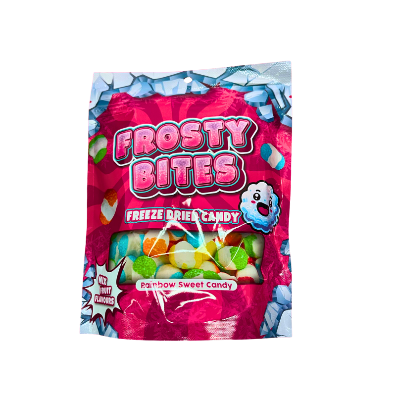Frosty Bites Freezed Dried Candy - Rainbow Sweets Candy 50g mhd 2027 ...
