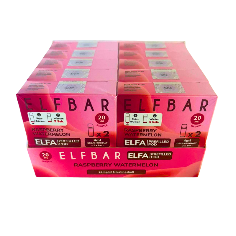 Elfbar Elfa Raspberry Watermelon 2er Pack – My Candytown
