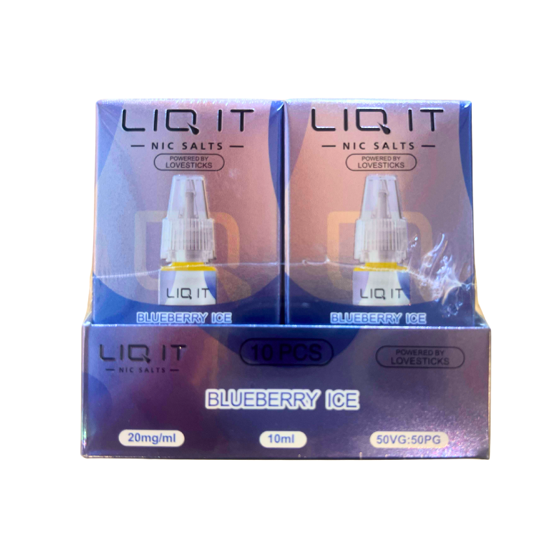 LIQ IT - Blueberry Ice - 20mg Nikotin - 10ml – My Candytown