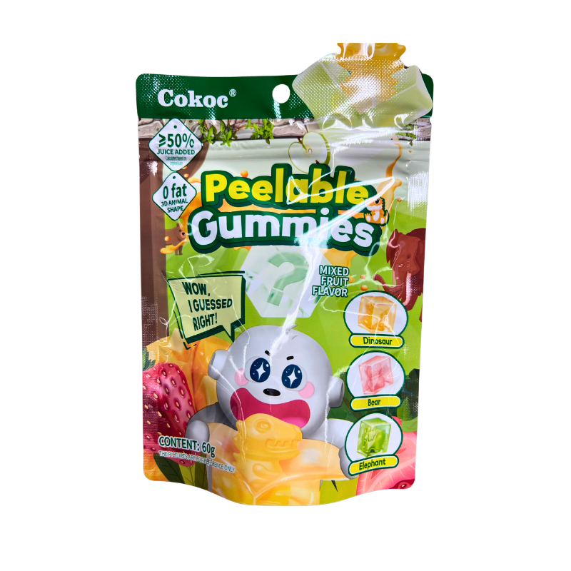 Cokoc Peelable Gummies Mixed Fruit 60g – My Candytown