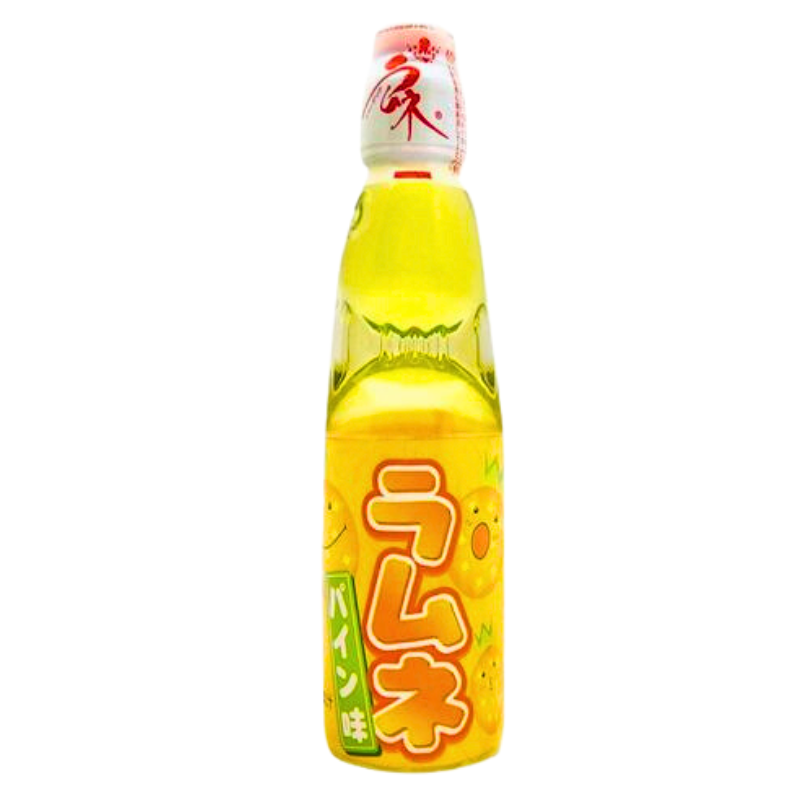 Hata Kosen Ramune Pineapple 200ml – My Candytown