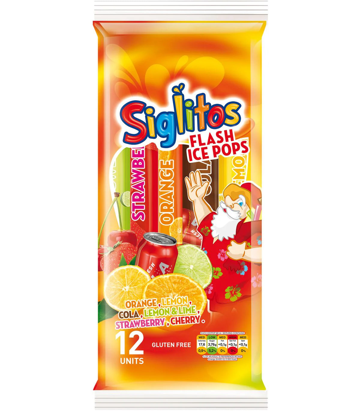 Siglitos Flash Ice Pops 960ml – My Candytown